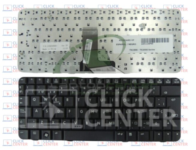TECLADO HP TX1000 TX2000 ESPAÑOL NEGRO – Click Center